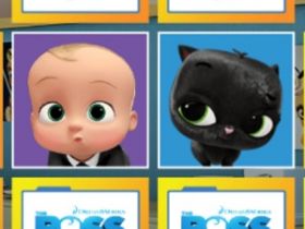 BOSS BABY MATCHING PAIRS - BOSS BABY GAMES - GAMES KIDS ONLINE