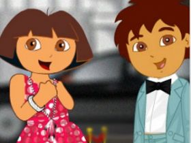 DORA AND DIEGO IN A RED CARPET SHOW - DORA THE EXPLORER GAMES - GAMES ...