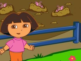 DORA SAVES THE FARM - DORA THE EXPLORER GAMES - GAMES KIDS ONLINE