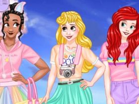 PASTEL RAINBOW INSPO SERIES - PRINCESSES GAMES - GAMES KIDS ONLINE