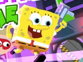 SPONGEBOB AND THE SAVIOURS OF SLIME - NICKELODEON GAMES - GAMES KIDS ONLINE